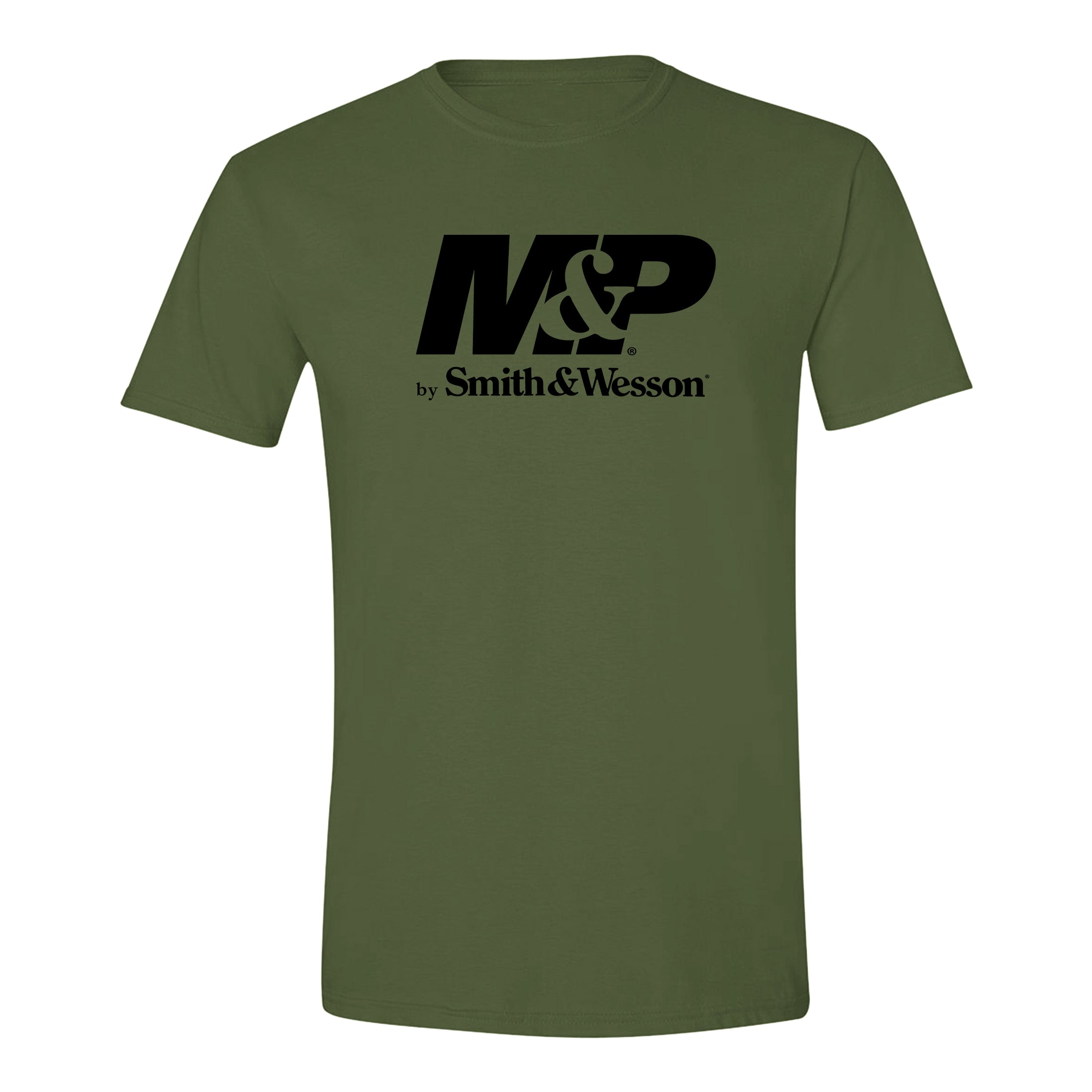 M&P by Smith & Wesson® Men's Authentic Logo Short Sleeve Tee in Milita