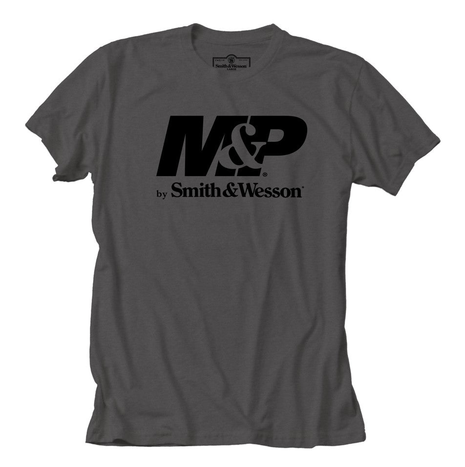 M&P by Smith & Wesson® Men's Authentic Logo Short Sleeve Tee in Granit